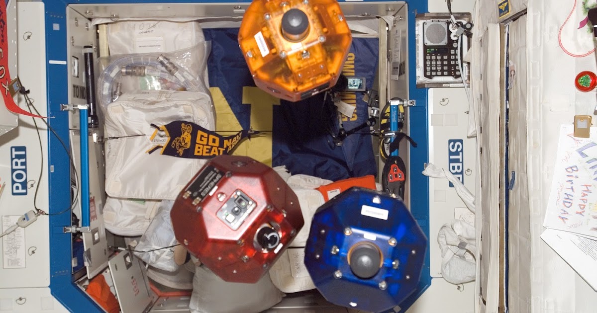 News Spazio: "Smart SPHERES", quando i robot dalla fantascienza entrano ...