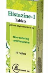 دليل الأدوية المصري: Histazine-1 دواء هيستازين