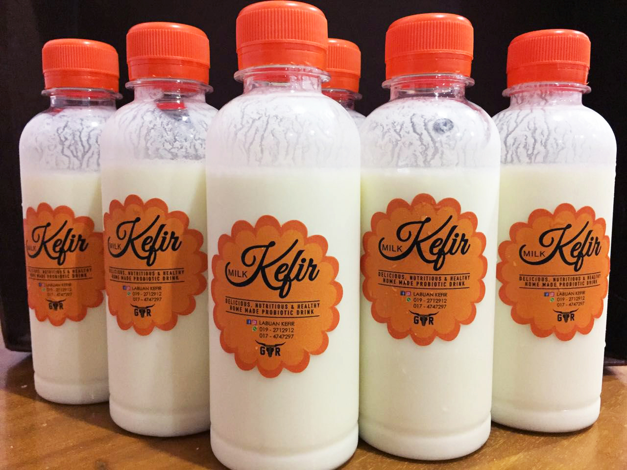 Pelekat bungkusan – Sticker untuk botol minuman - Sticker Comel