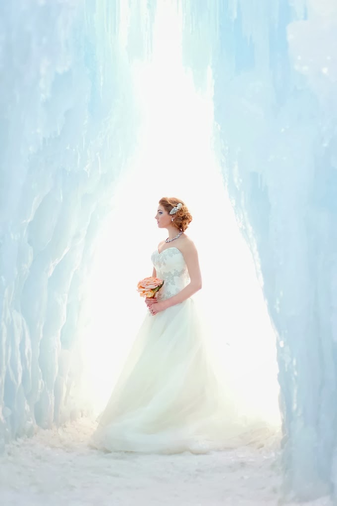 The Perfect Dress: Frozen Photoshoot