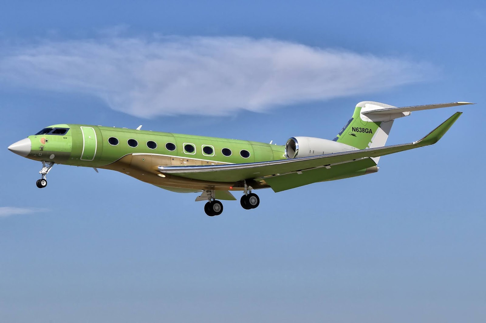 Aero Pacific Flightlines: Gulfstream G650 (c/n 6438) N638GA