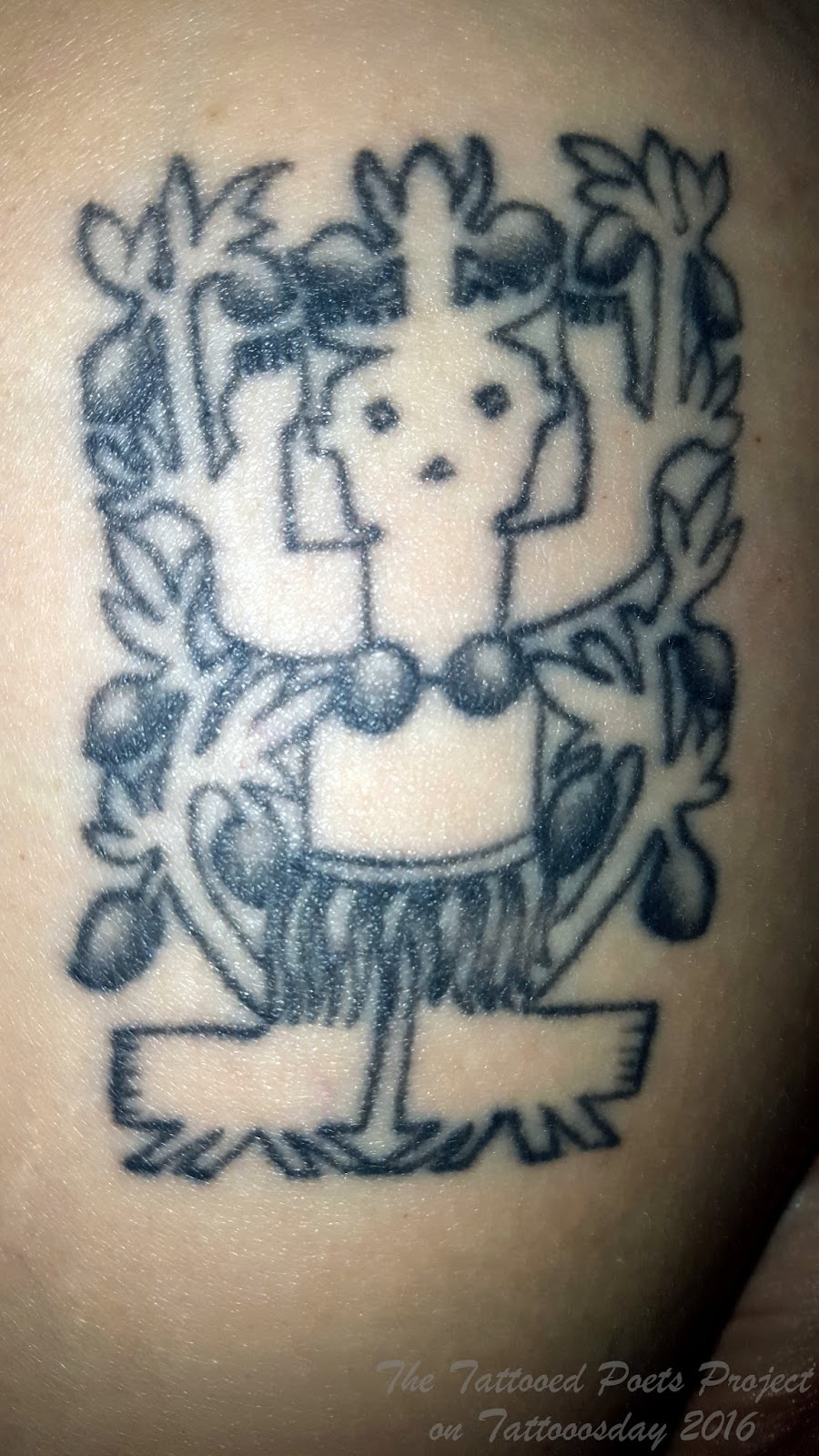 Tattoosday (A Tattoo Blog): The Tattooed Poets Project: Jen Karetnick