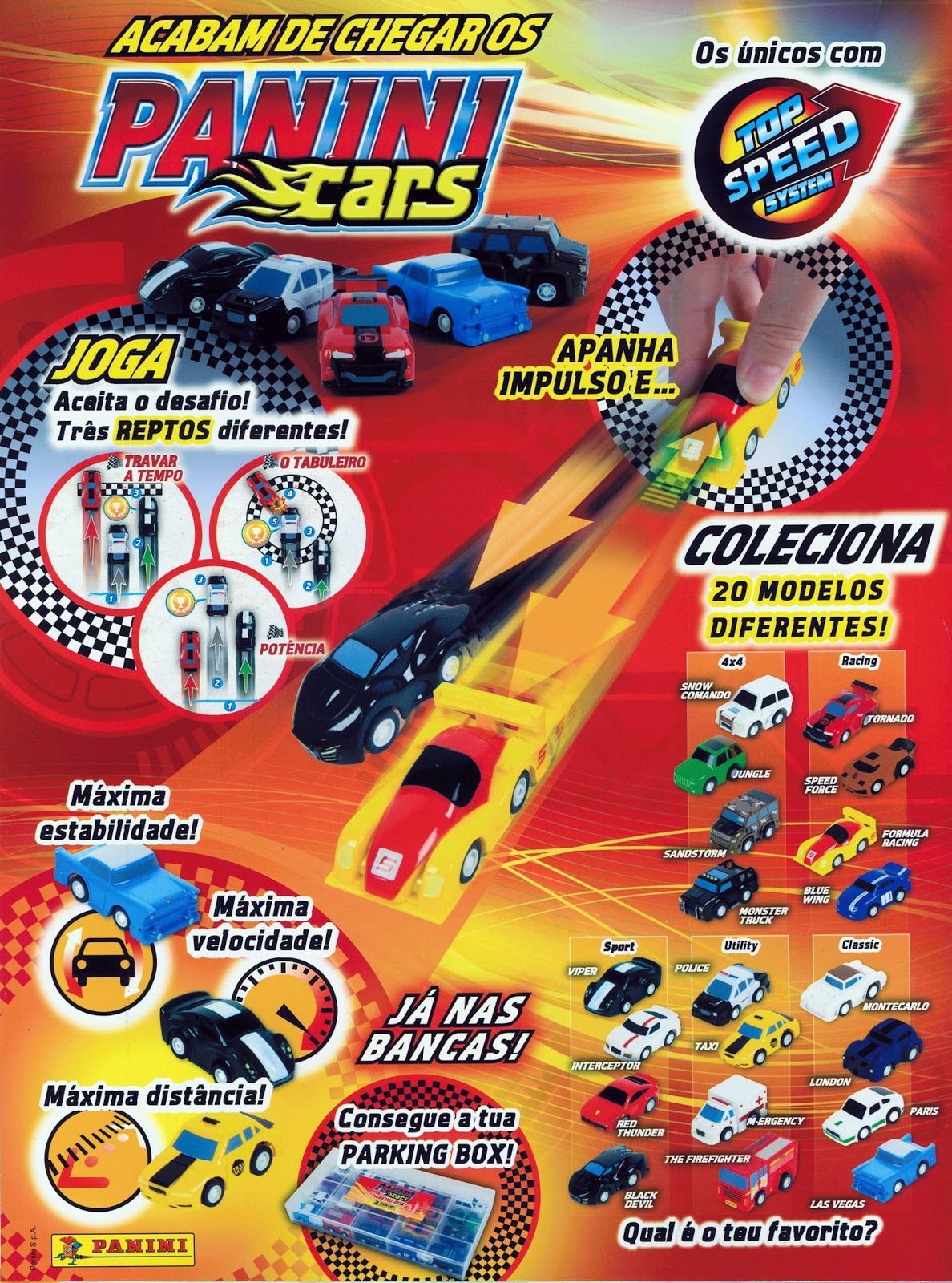 Livraria Pirâmide: Panini lança coleção Panini Cars