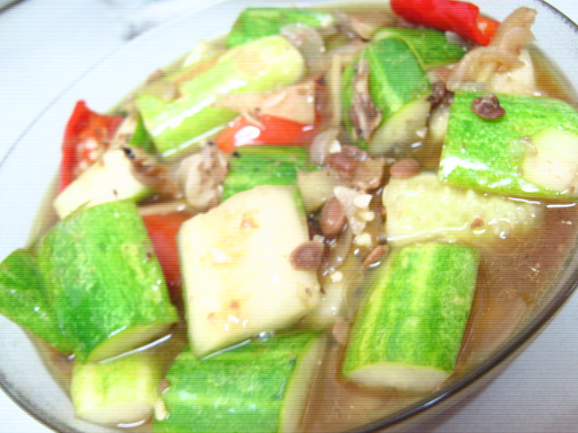 Saujana Syarasin: Timun Masak Tauchu