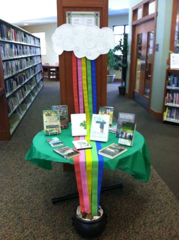 Library Displays: St Patrick's Day