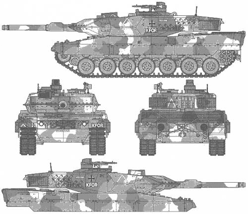 VialAvia: 011.) Leopard-2A4+Hu MBT-Alapharckocsi-Kpfw.-Tank by KM-W ...