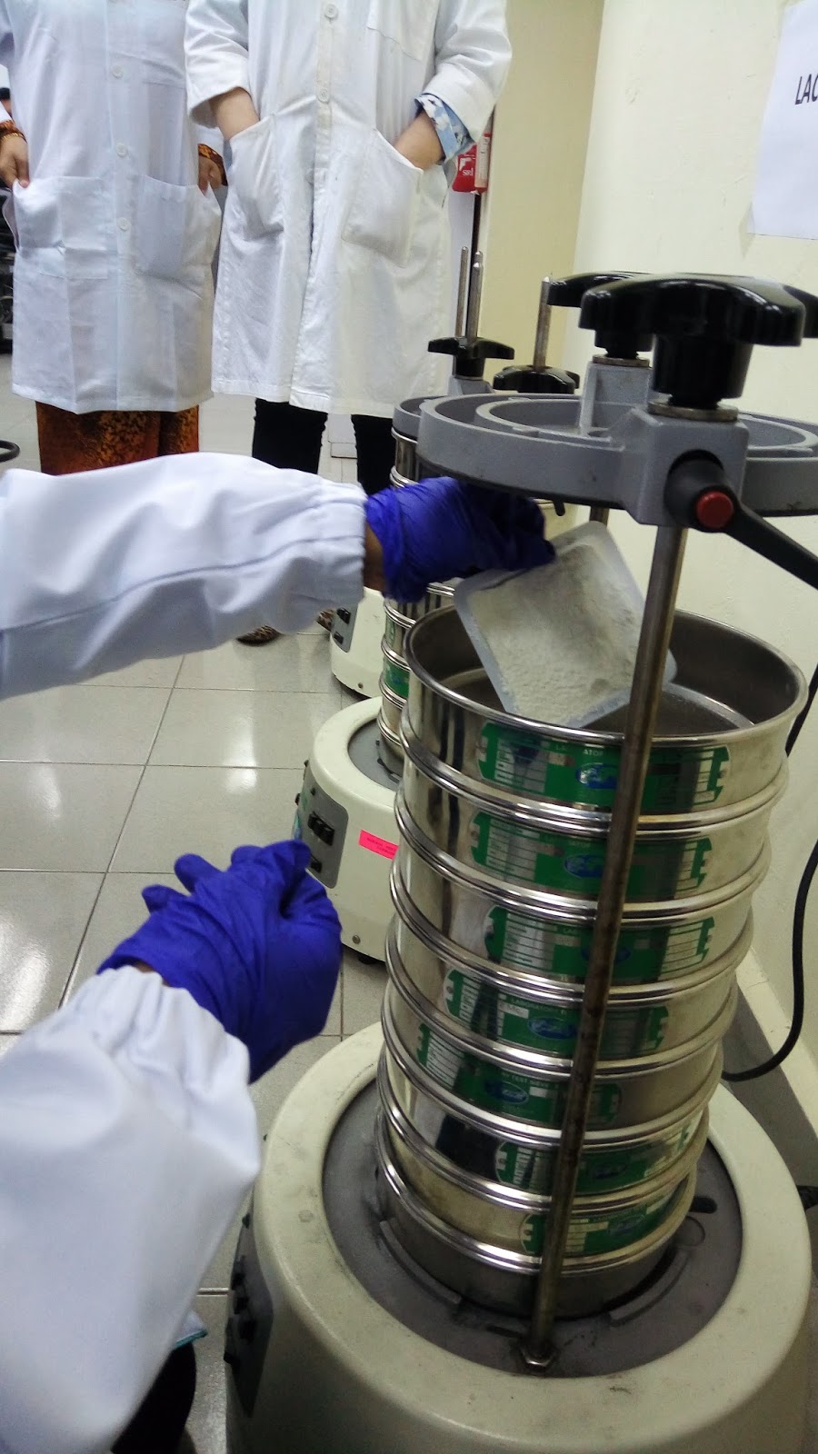 NFNF1213 Physicochemical Lab Report: Lab 4: Part A (Sieving)