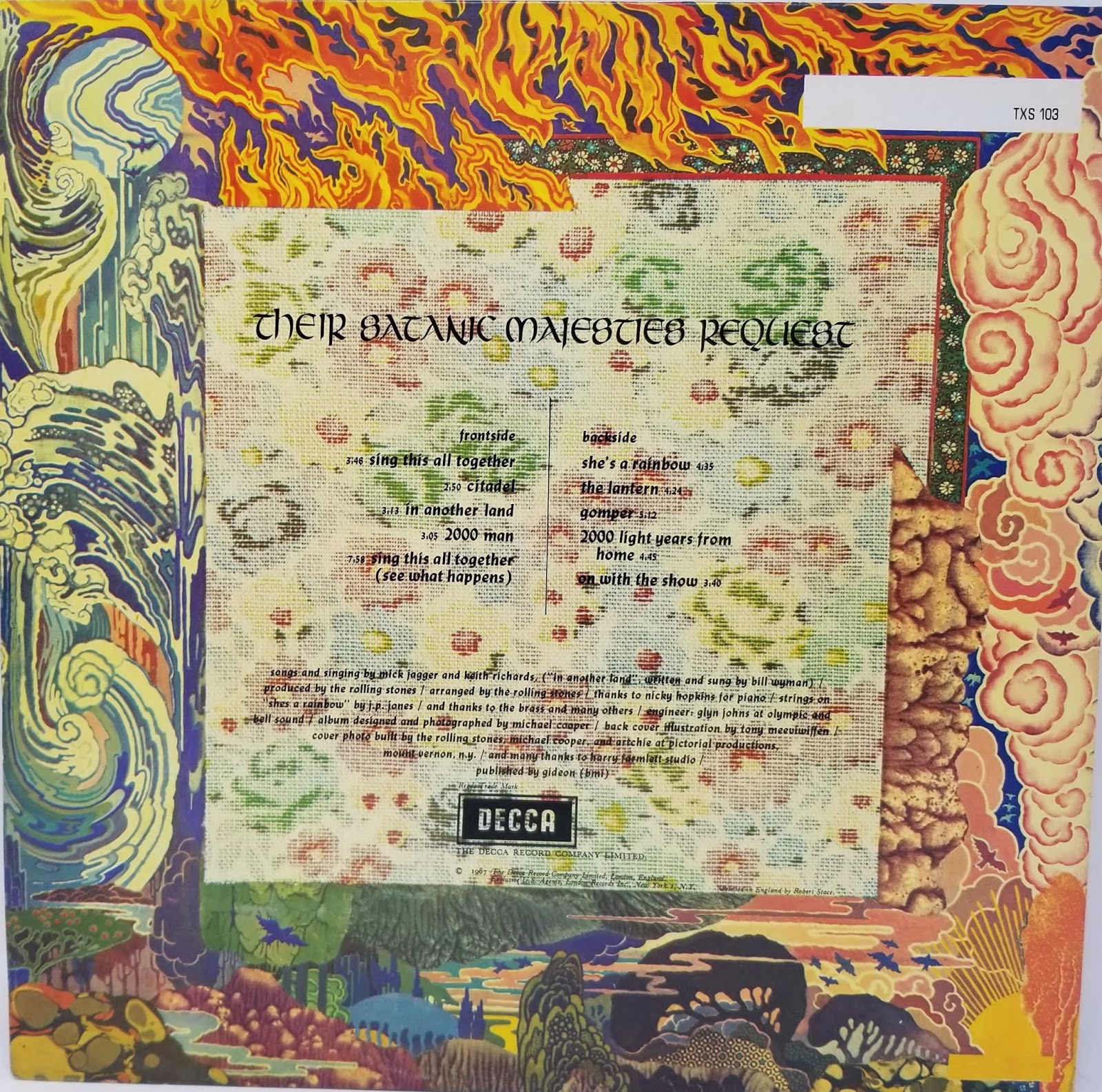 Classic Rock Covers Database: The Rolling Stones - Their Satanic ...