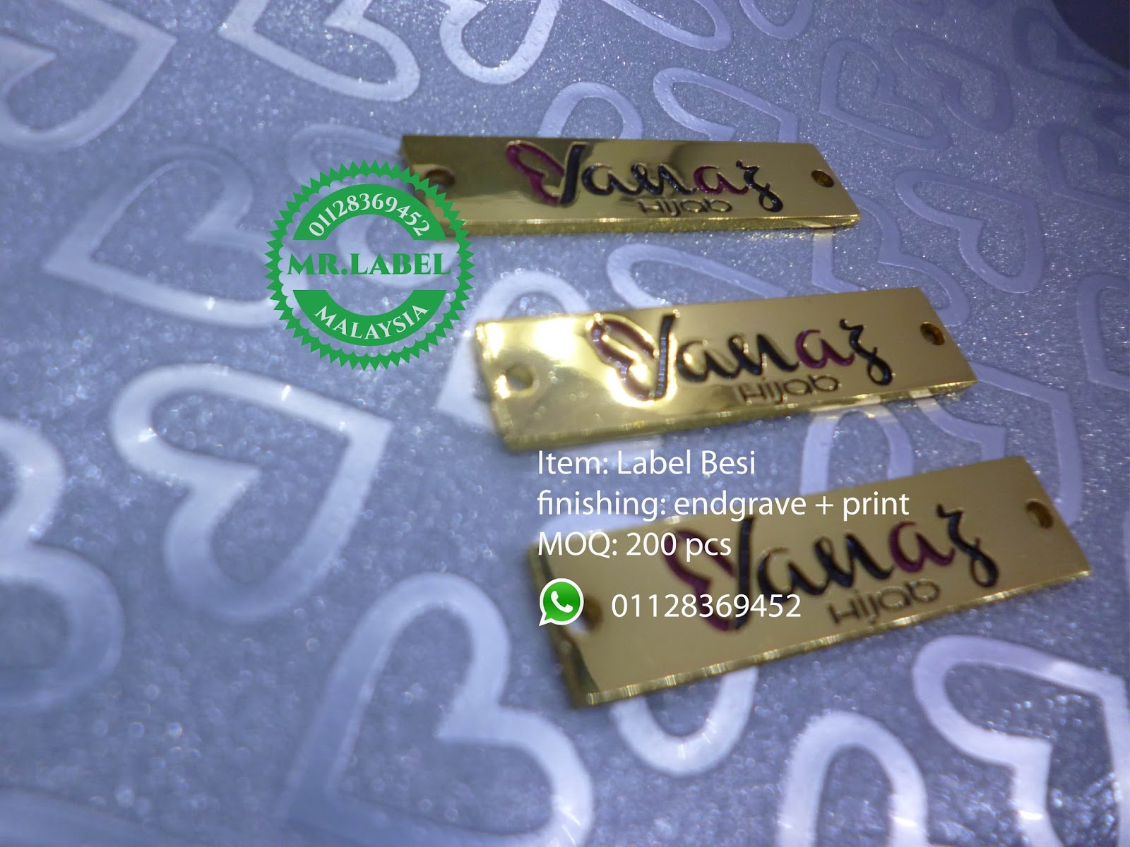 Label Besi Kudat - MrLabel | Label Design Terbaru Malaysia Brunei Singapore