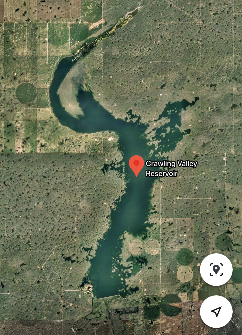 Kayaks yay! Crawling Valley Reservoir