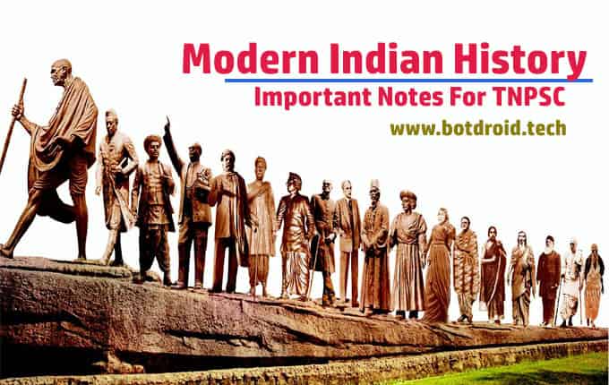 TNPSC Important Modern Indian History Notes Pdf tnpsc-important-modern-indian-history-notes-pdf