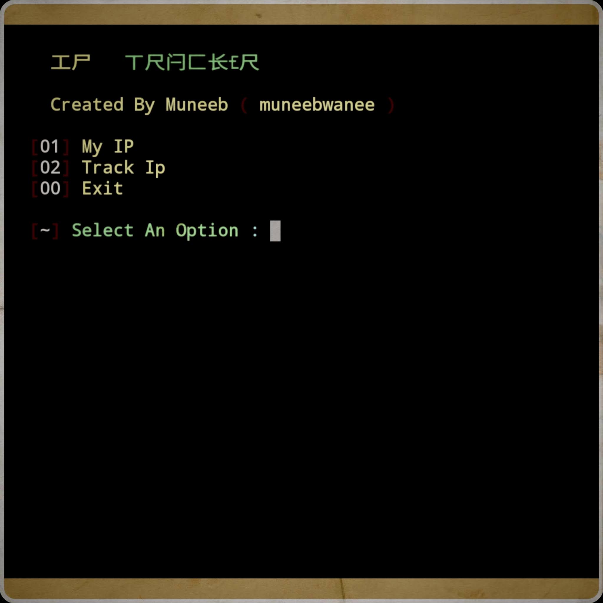 GitHub - muneebwanee/iptracker: Marvelous IP Tracker Tool