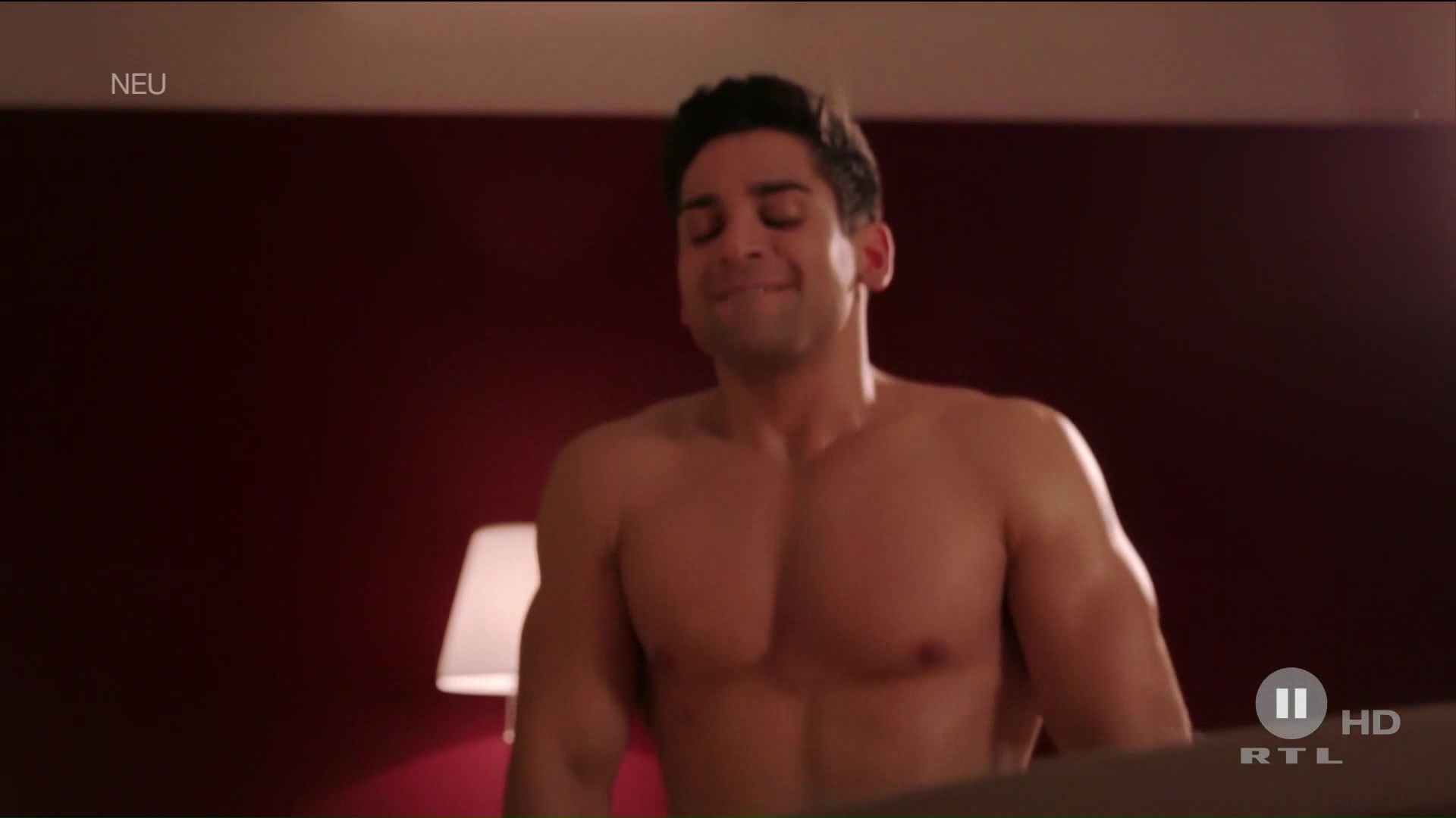 ausCAPS: Daniel Rodic and Jerry Kwarteng shirtless in Call The Boys