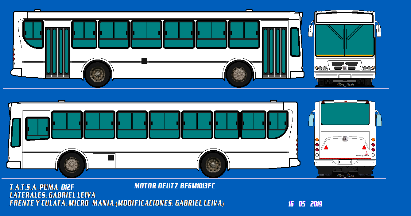 VEHÍCULOS EN GENERAL: 830 - TATSA PUMA ARTICULADO (CARROCERÍA PUMA ...