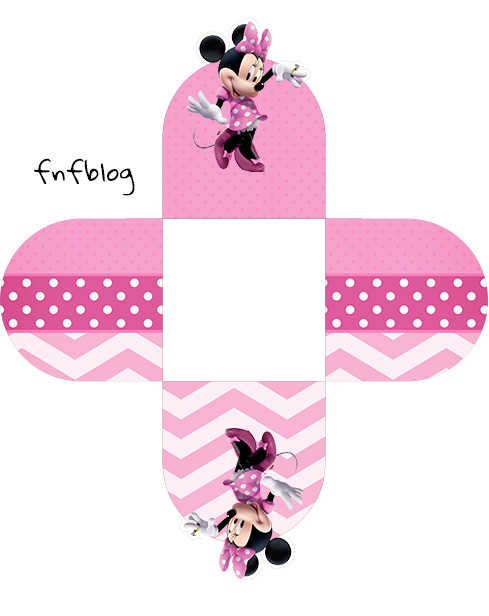 Pretty Minnie in Pink: Free Printable Boxes. - Oh My Fiesta! in english