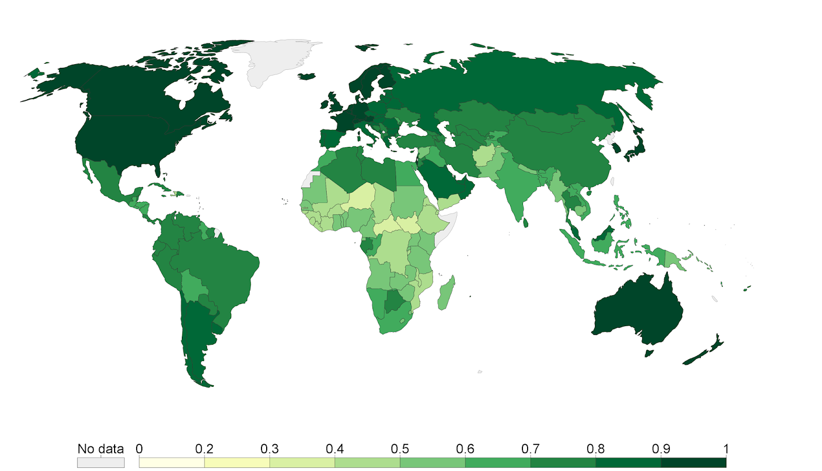 Índice de Desenvolvimento Humano (IDH), 2017