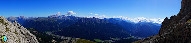 Canyoning - Caving: Via ferrata Massare, Rosengarden group, Dolomites