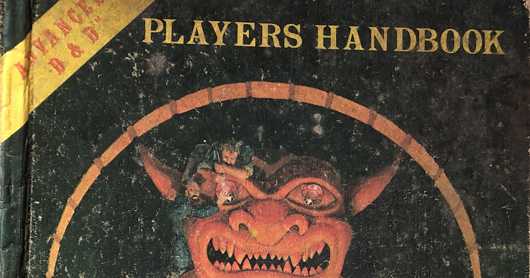 Tenkar's Tavern: Looking at My Original AD&D 1e Player's Handbook is a Peek Into My Gaming History