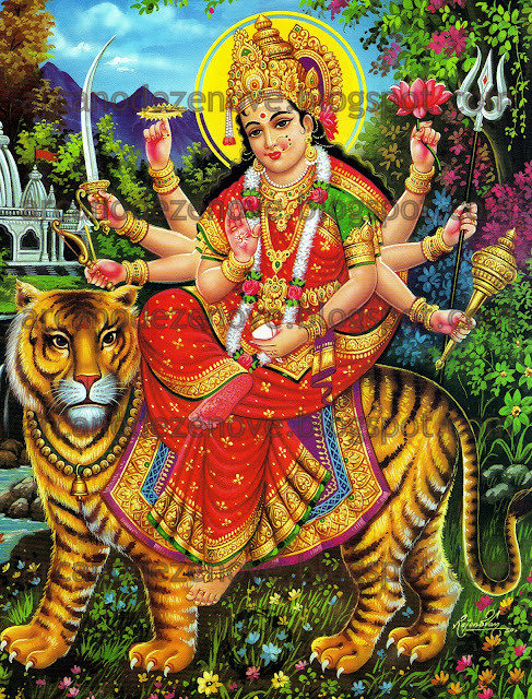 Arcano Dezenove : DURGA - SIMBOLISMO E HISTÓRIA