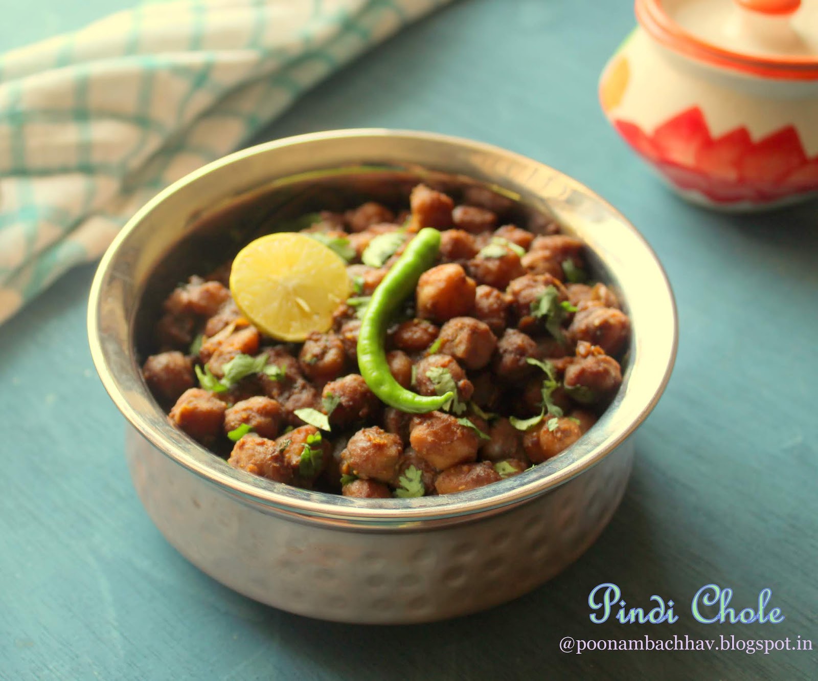 Annapurna: Pindi Chole / Tangy Spicy Chickpea Recipe From Punjabi Cuisine