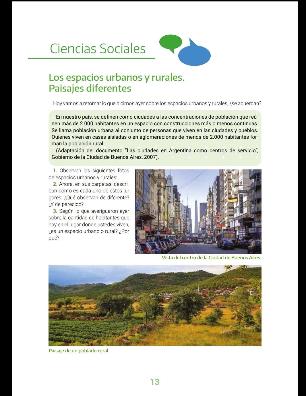 Continuamos trabajando con espacios rurales y urbanos. Continuamos trabajando con espacios rurales y urbanos.
