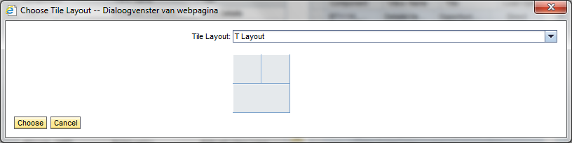 Overview pages in Tile Layout – Acorel