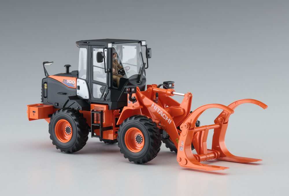 MEGATOMIK.blog: Hitachi Wheel Loader ZW100-6 Log Grapple Working ...