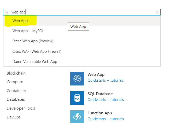 Azure Web Apps | web apps in azure | C#.NET,SQL Server and Microsoft Azure