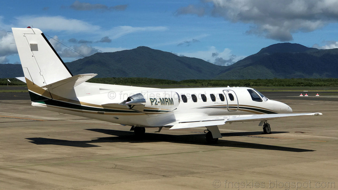 Far North Queensland Skies: Cessna Citation C550 P2-MRM