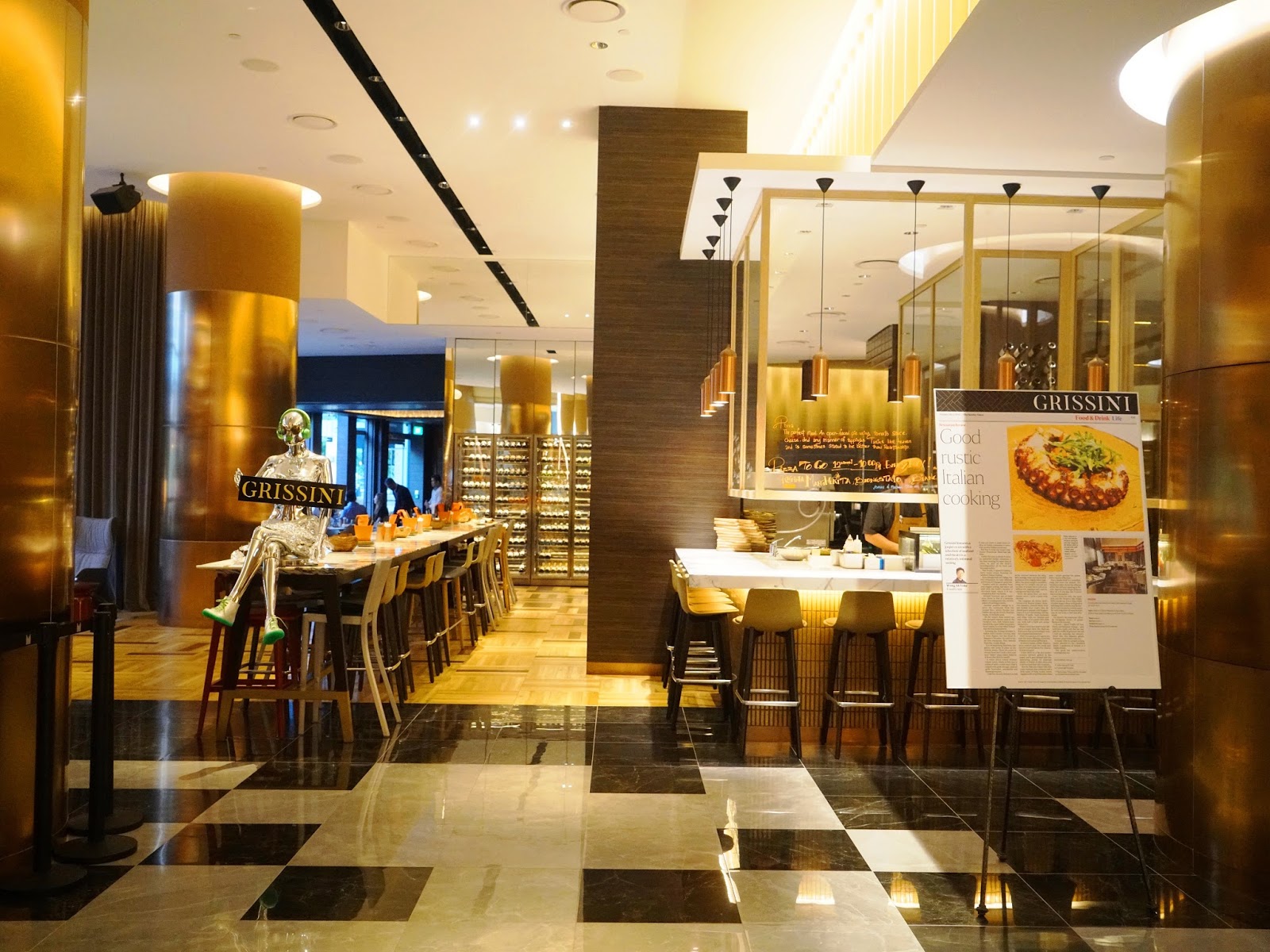 PinkyPiggu: Grissini Italian Restaurant @ Grand Copthorne Waterfront ...