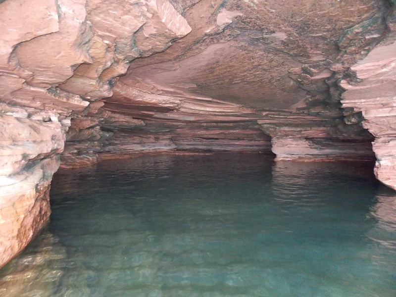 Raydiance: Devil's Island and Sand Island Sandstone sea caves
