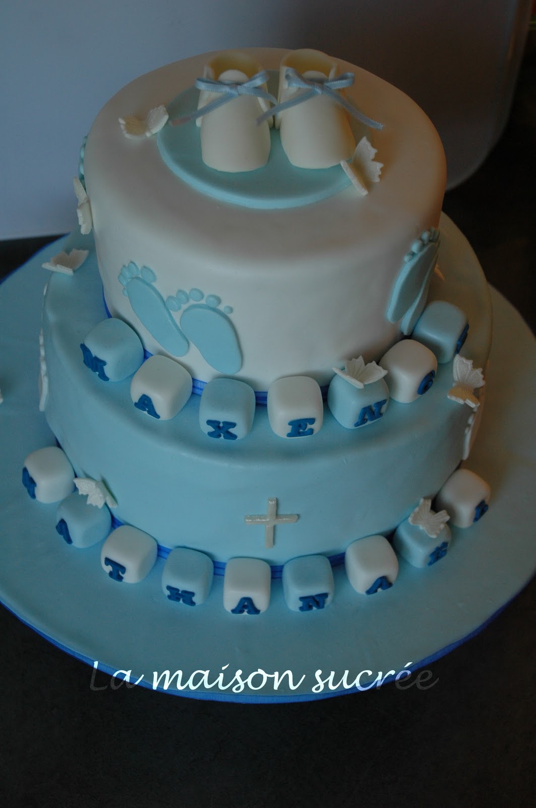 La Maison Sucrée: Gâteau de bapteme