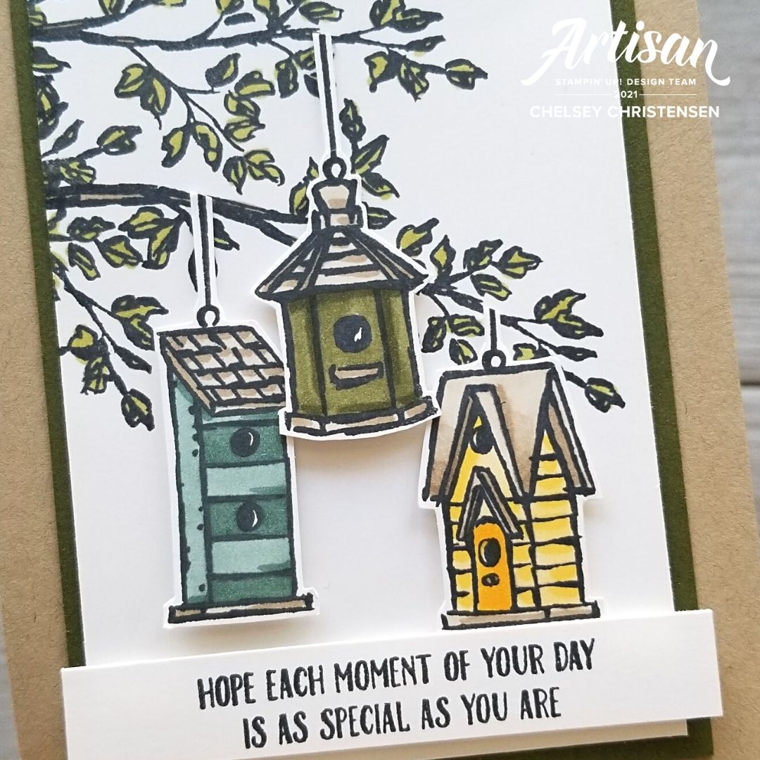 Creative Chelsey: Garden Birdhouses Stamp Simple Stamping & Easy Card ...