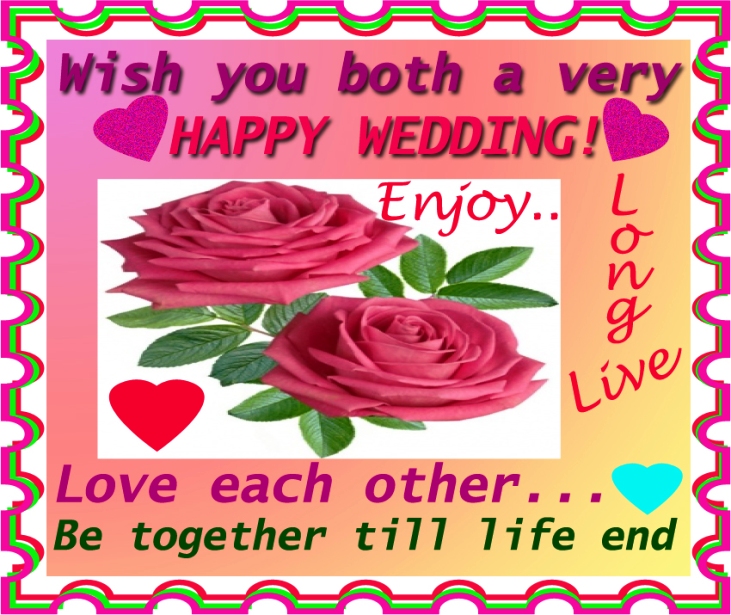 Wedding day wishes Wedding Anniversary Wedding greeting images Love ...