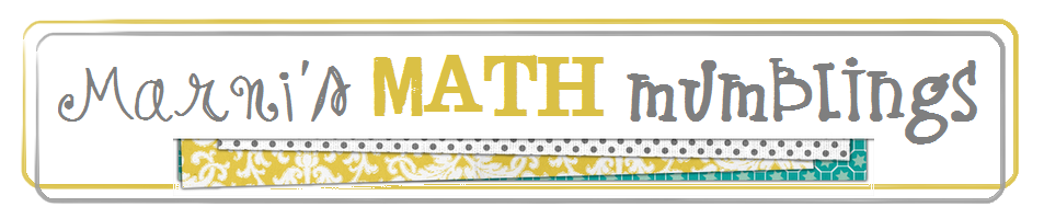 Marni's Math Mumblings: Math Talk Bookmarks