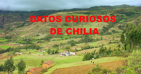 DATOS CURIOSOS DE CHILIA PARTE 1 | Diario Digital Pataz | Noticias de ...