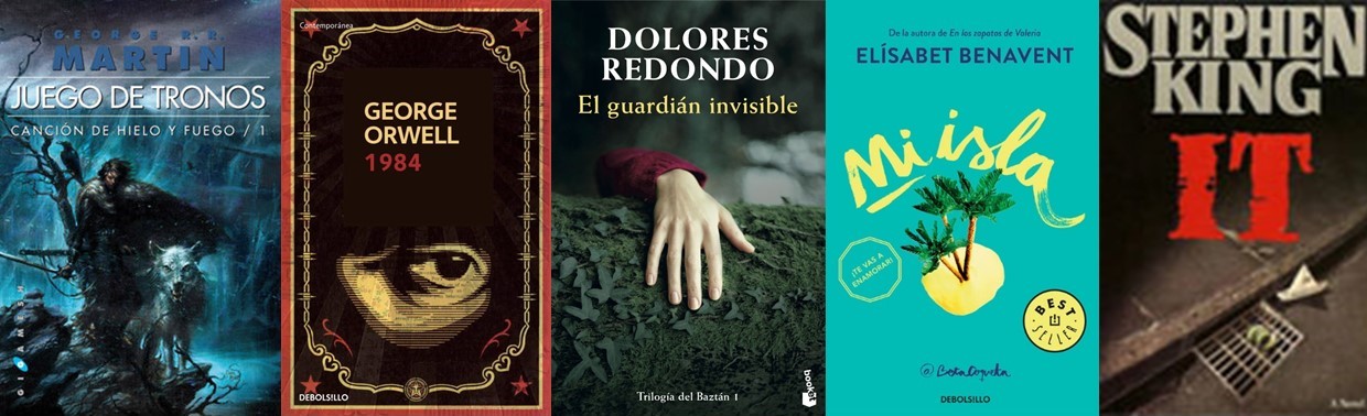 El Búho entre libros: LIBROS DE BOLSILLO MÁS VENDIDOS 15-SEPTIEMBRE-2017