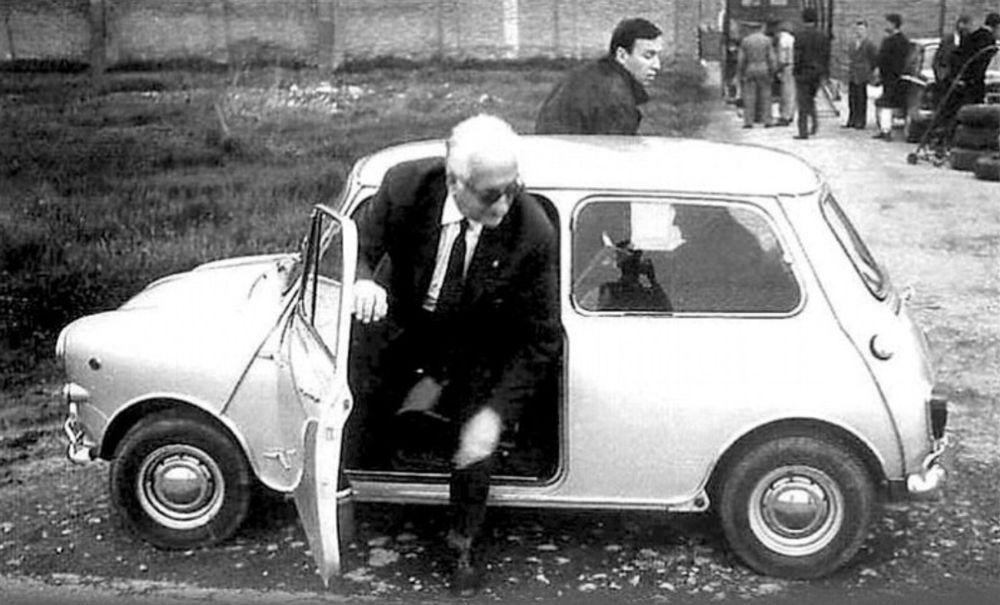 Just A Car Guy: Enzo was gifted a Mini by Sir Alec Issigonis (designer ...