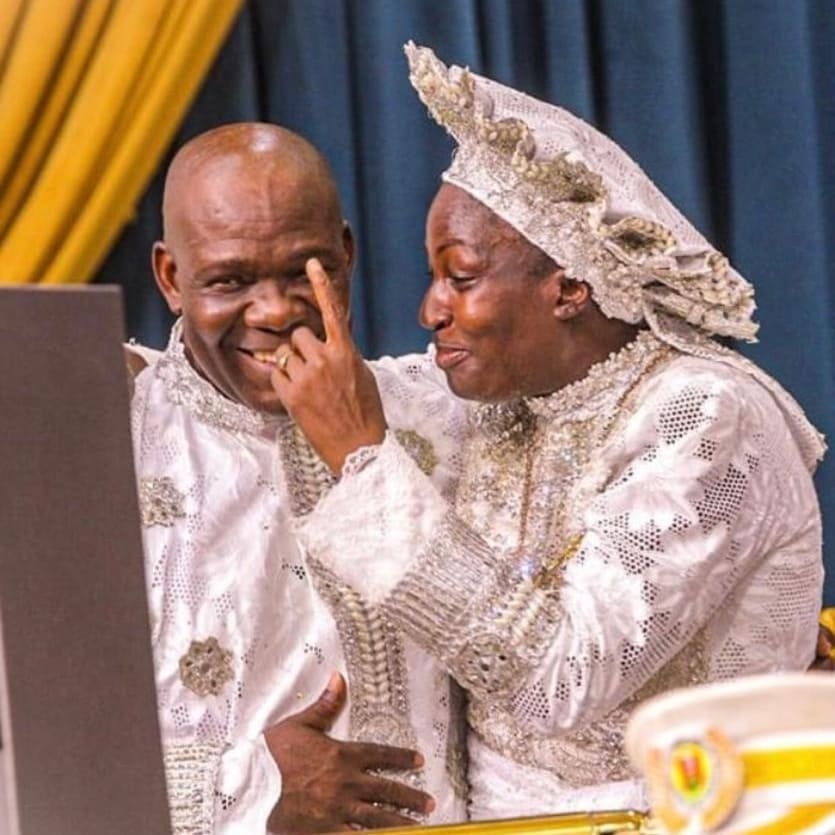 Pictures of Rev Esther Ajayi and her husband, Ademuyiwa Amuwaoluwa Ajayi