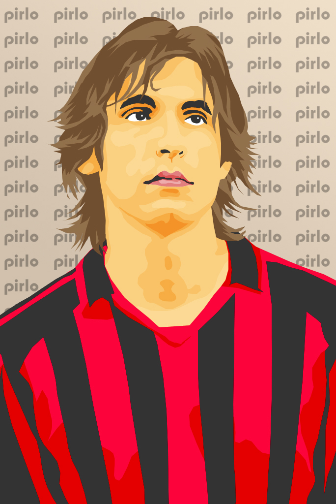 Cartoon Pictures of Andrea Pirlo