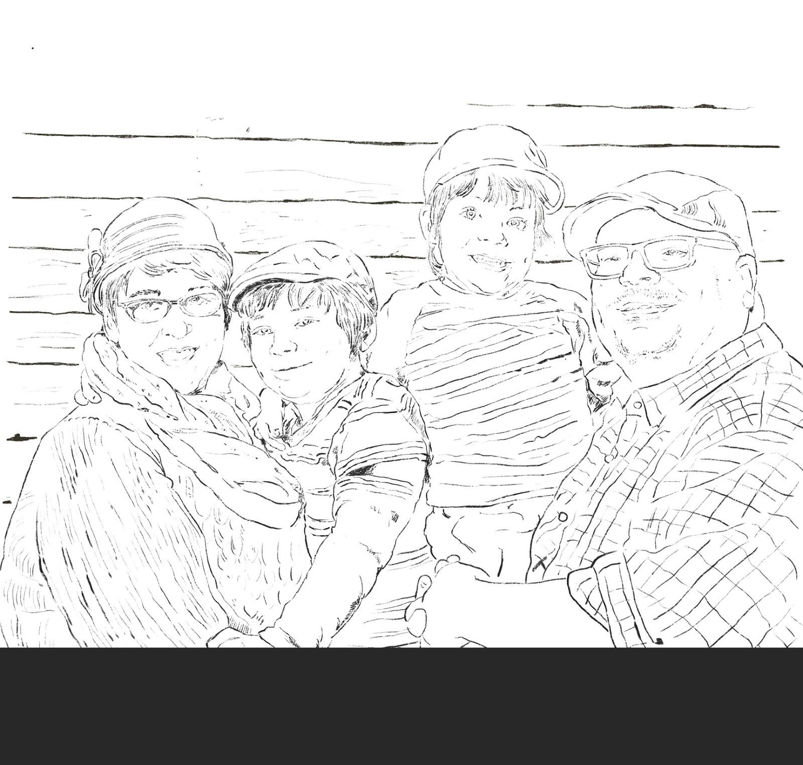 2team-studio: #Dad's4Kessem illustrations - Chris Routly