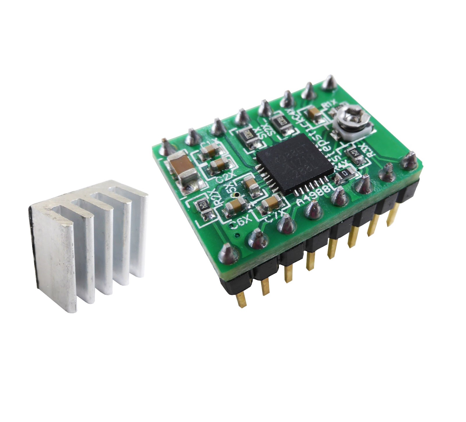 Control de uno de los motores paso a paso