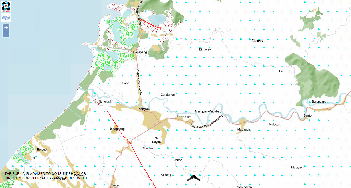 Marinduque Rising: New data: Mga lugar na dinaraanan ng Central ...