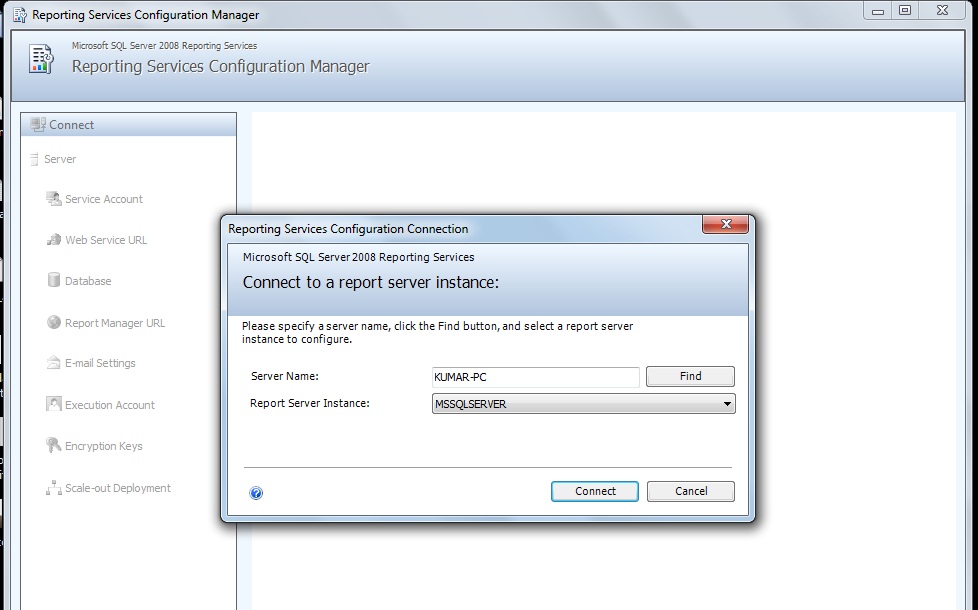 SQLDBATask along with MYSQL,Oracle,Postgresql,Azure: SSRS Configuration ...