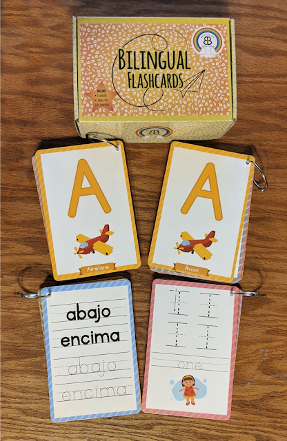 Mommy Maestra: Bilingual Flash Cards for PreK & Kindergarten