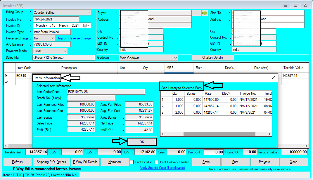 Invoice B2B Help Guide