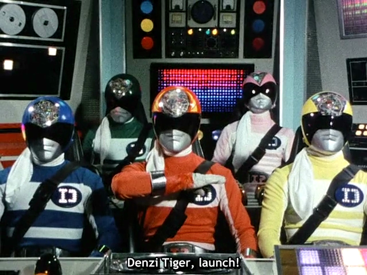 Emerald Rangers: Denshi Sentai Denziman Ep 1: Take the Express to the ...