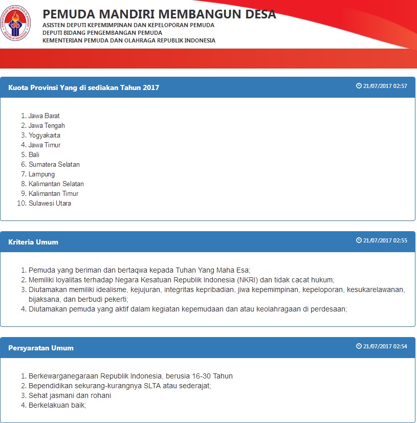 Info Pendaftaran PMMD-PMP 2017 | Paradigma Bintang