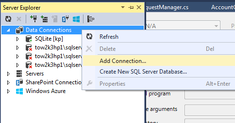 Using SQLite in .NET with Visual Studio 2013