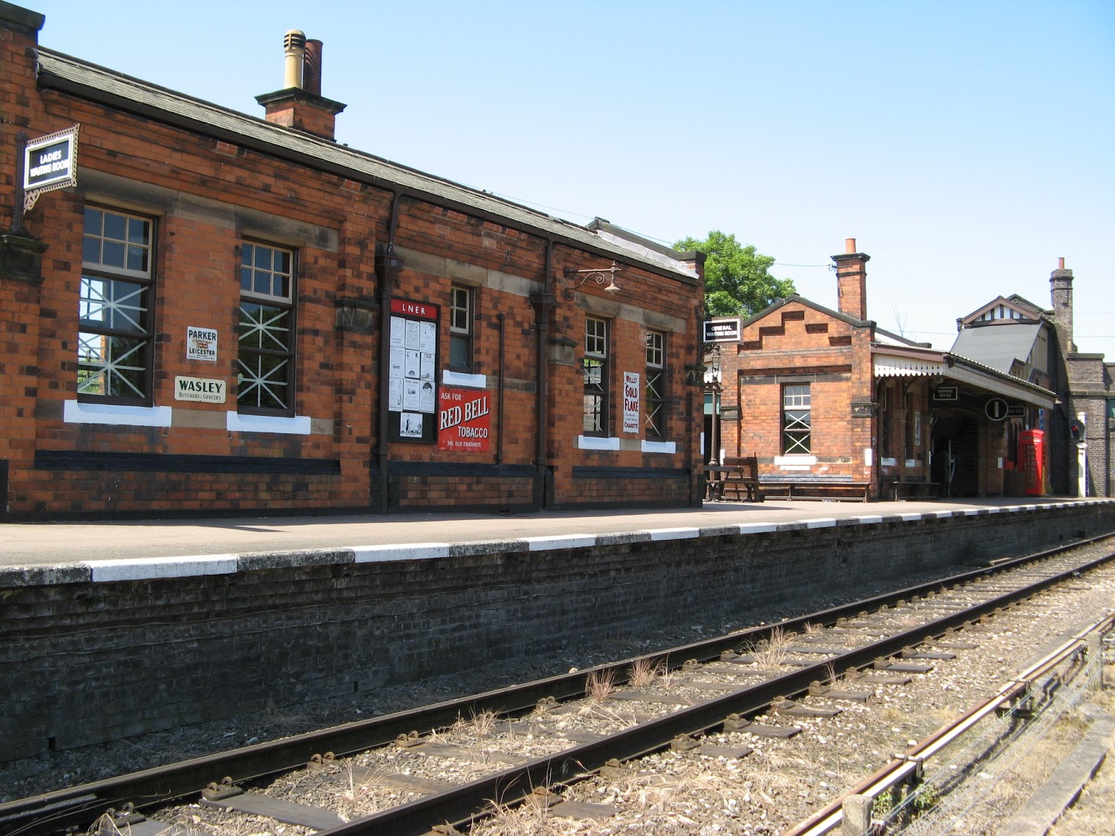 Steam Memories: Quorn and Woodhouse station Great Central Railway